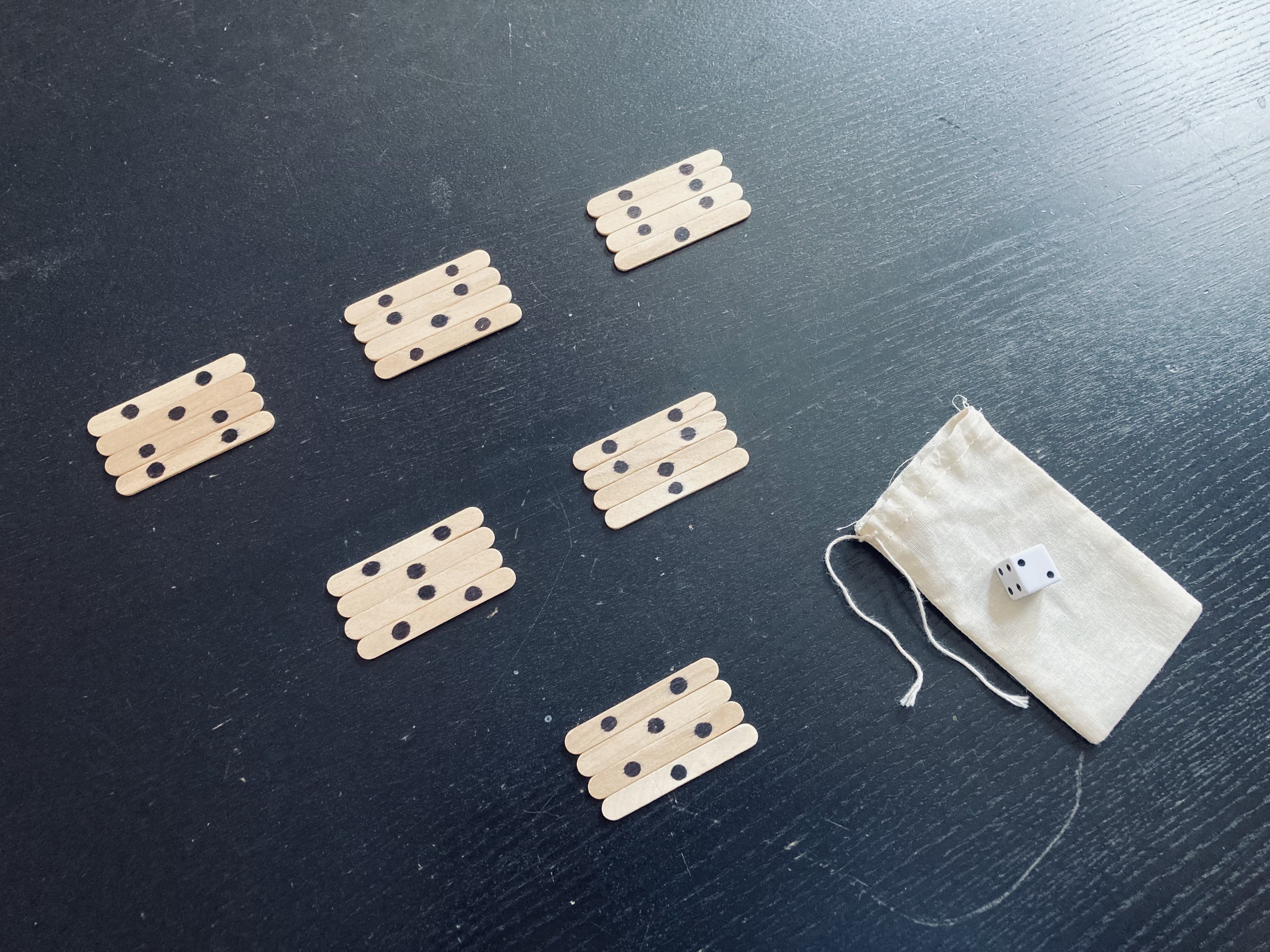 DIY Geomancy Sticks for the Novenary Chart – MINOR FRACTURE